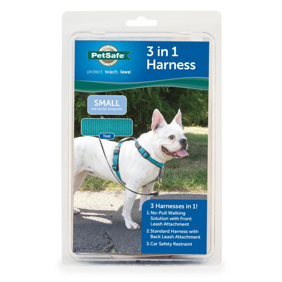 PetSafe ペットセーフ 3 in 1 ハーネス S ティールグリーン【送料無料】 : コジコジ - 通販 - Yahoo!ショッピング