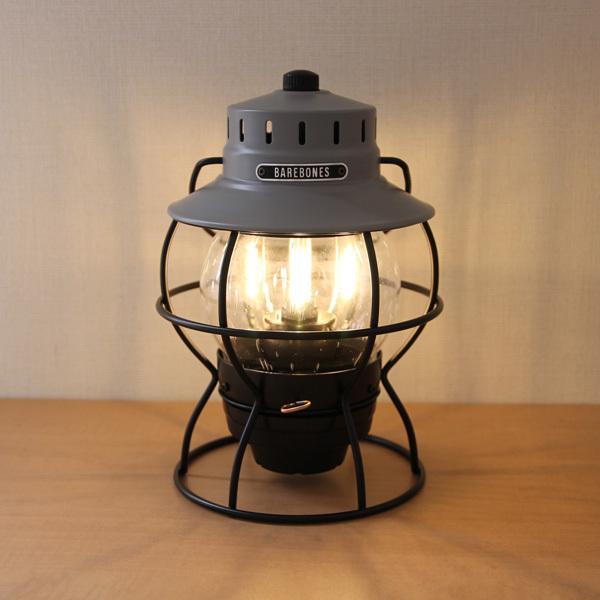BAREBONES 【最大P5%！9/4迄】Barebones Living ベアボーンズリビング レイルロードランタンLED / スレートグレー 20230010043000 : 好日山荘 ...