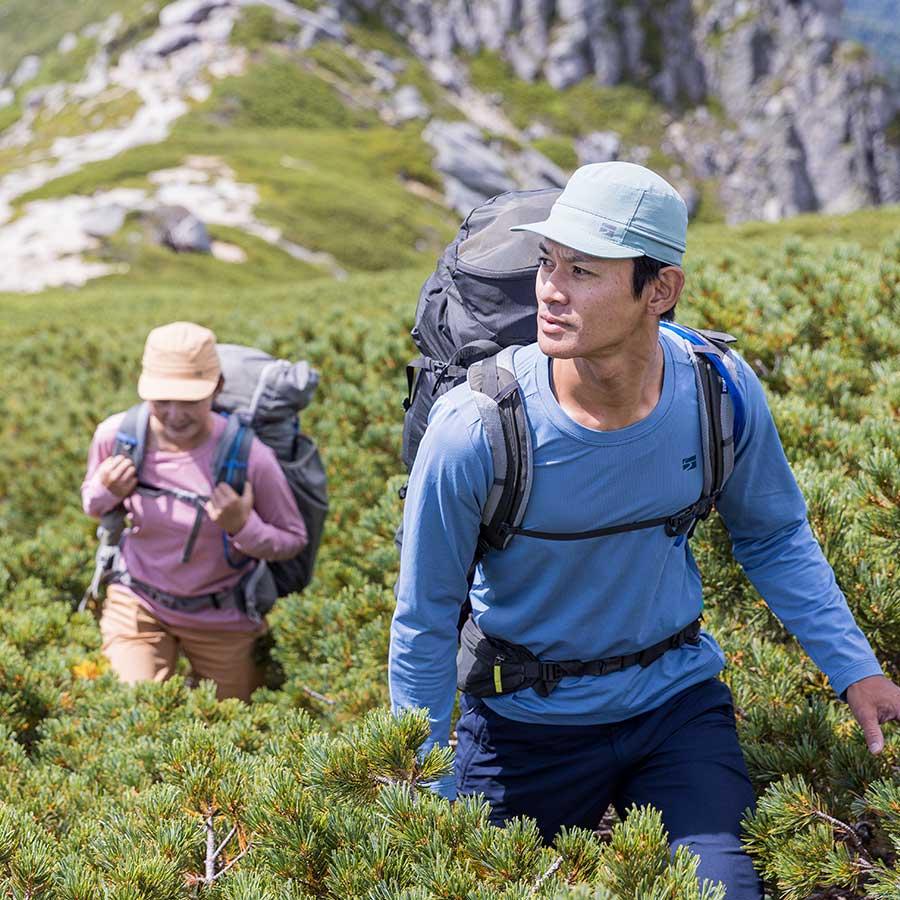 NEW! finetrack ファイントラック ドラウトクアッドロングスリーブ メンズ / FMM1121 JYBL :100517:好日山荘 ...