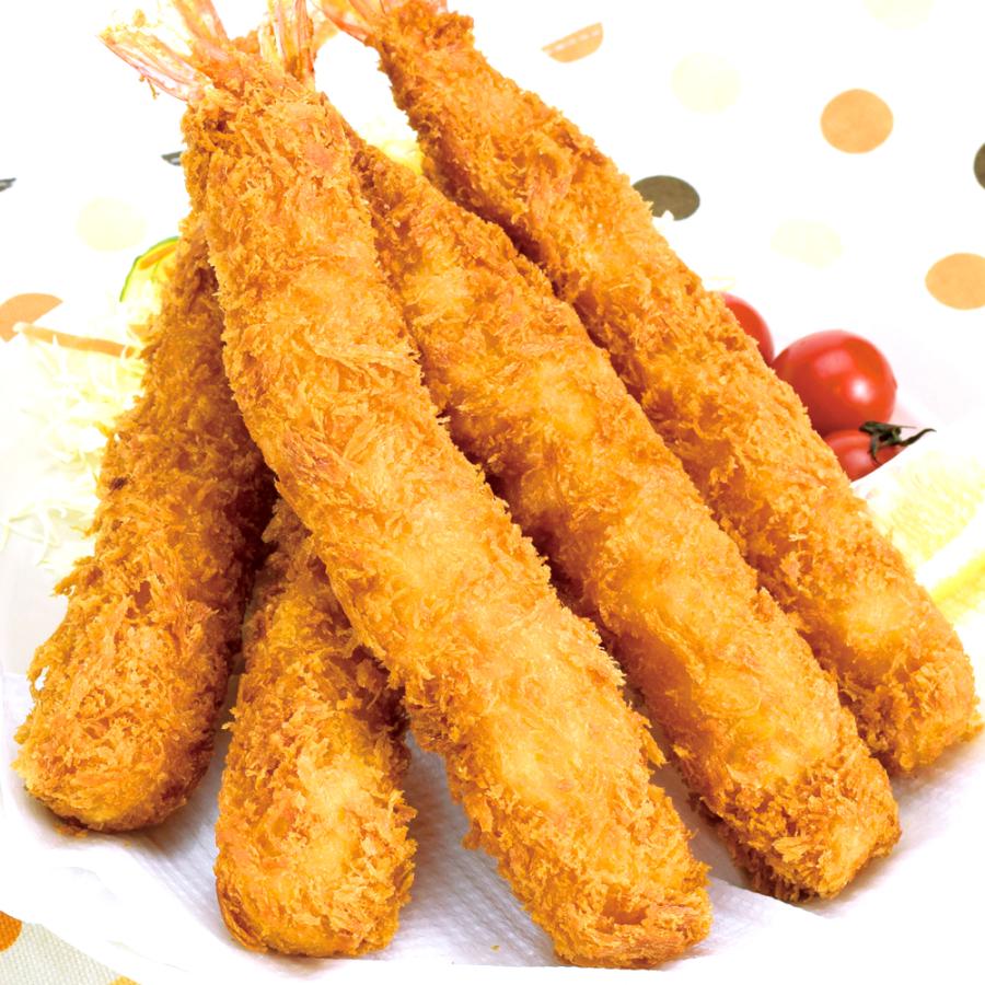 特盛 えびフライ 約1kg 5L バナメイ海老 食品 冷凍便 : 花と緑 国華園 - 通販 - Yahoo!ショッピング