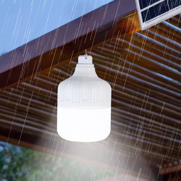 ソーラーパネル付ライト 2球 3mコード リモコン付き 照明 屋外灯 ソーラー充電 防雨 led 庭 玄関 自動点灯 停電 防犯 ソーラー ...