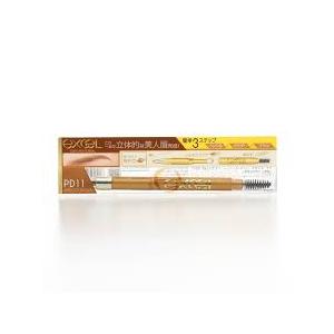 excel エクセル パウダー＆ペンシル アイブロウEX PD11 アプリコットブラウン excel : ココ コスメ - 通販 - Yahoo!ショッピング