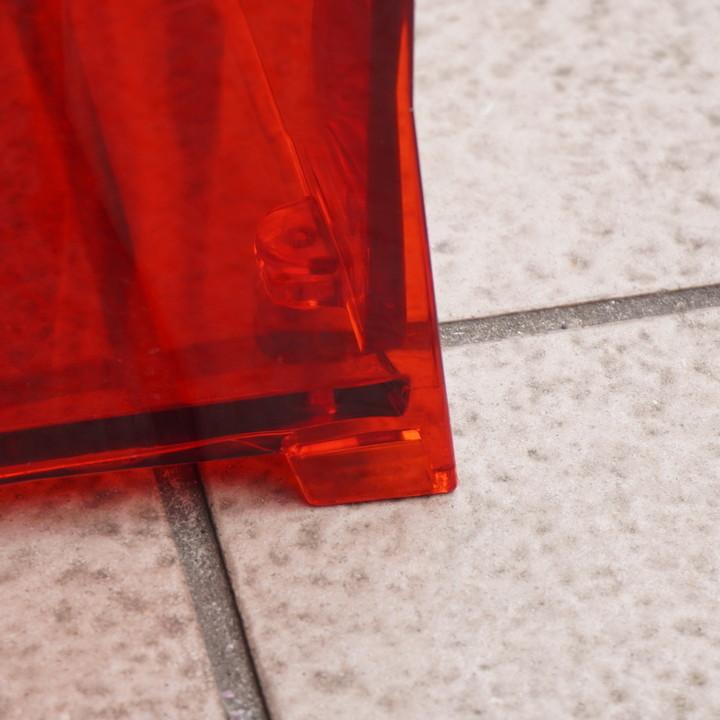 KARTELL カルテル OPTIC オプティック 扉付 キューブ イタリア モダン デザイナーズ 凹凸 組み合わせ 透明 レッド 赤 シンプル BK408 :BK408:kokoelma ...