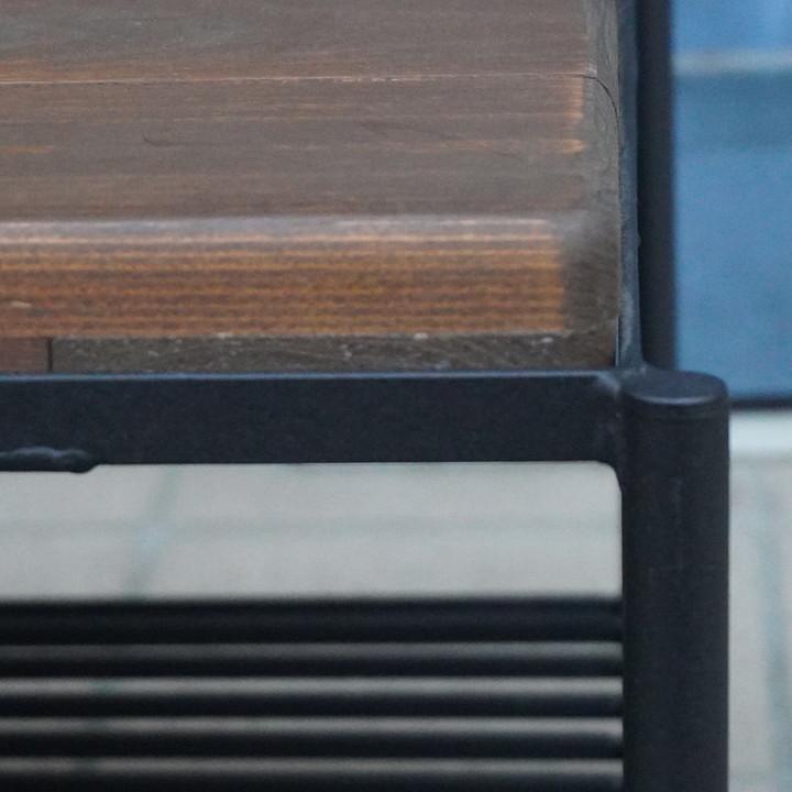 tohma 東馬 KeLT ケルト TVボード マット ブラック スチール パイン無垢材 インダストリアル テレビボード ブルックリンスタイル BK457 :BK457:kokoelma ...