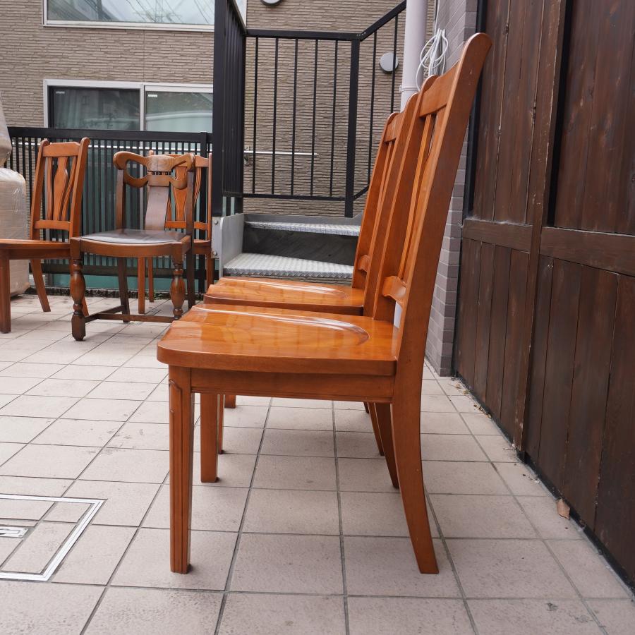 横浜ダニエル Daniel エトランゼ E-501 エトランジェ サイドチェア ダイニングチェア 2脚セット 樺桜無垢材 モダン クラシック CK102 :CK102:kokoelma ...