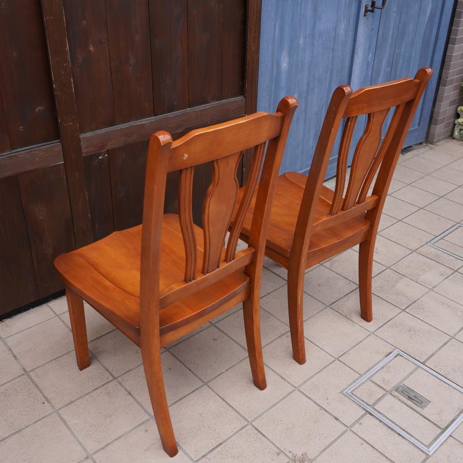 横浜ダニエル Daniel エトランゼ E-501 エトランジェ サイドチェア ダイニングチェア 2脚セット 樺桜無垢材 モダン クラシック CK102 :CK102:kokoelma ...