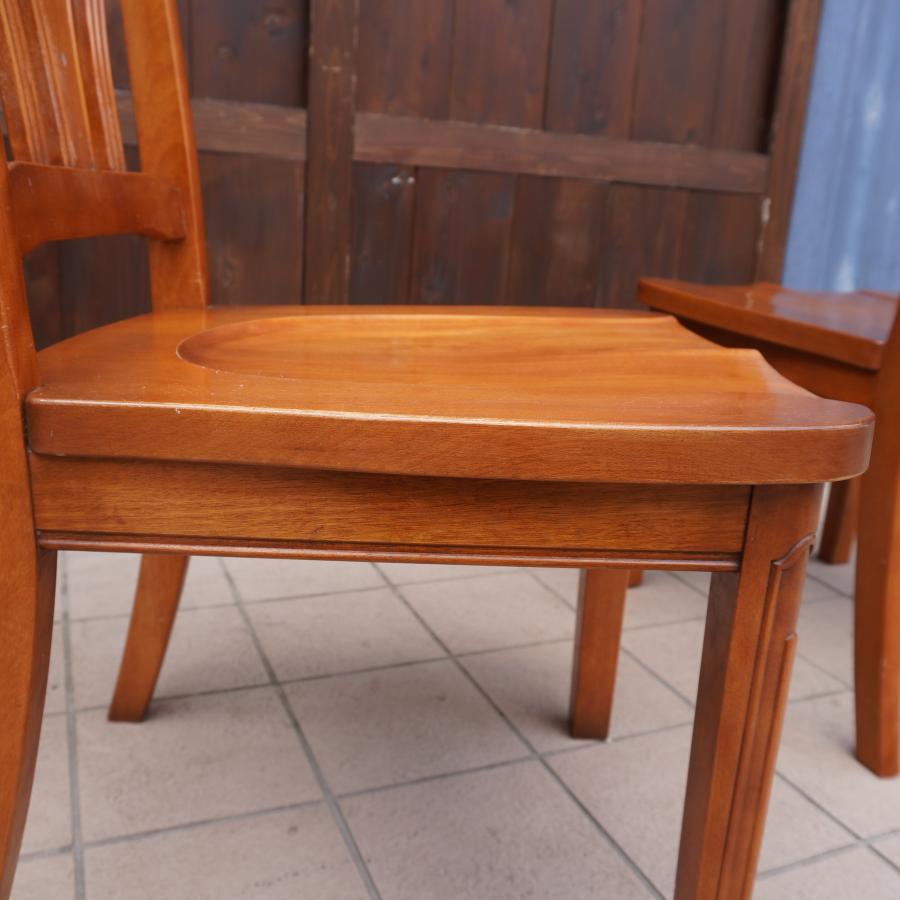 横浜ダニエル Daniel エトランゼ E-501 エトランジェ サイドチェア ダイニングチェア 2脚セット 樺桜無垢材 モダン クラシック CK102 :CK102:kokoelma ...