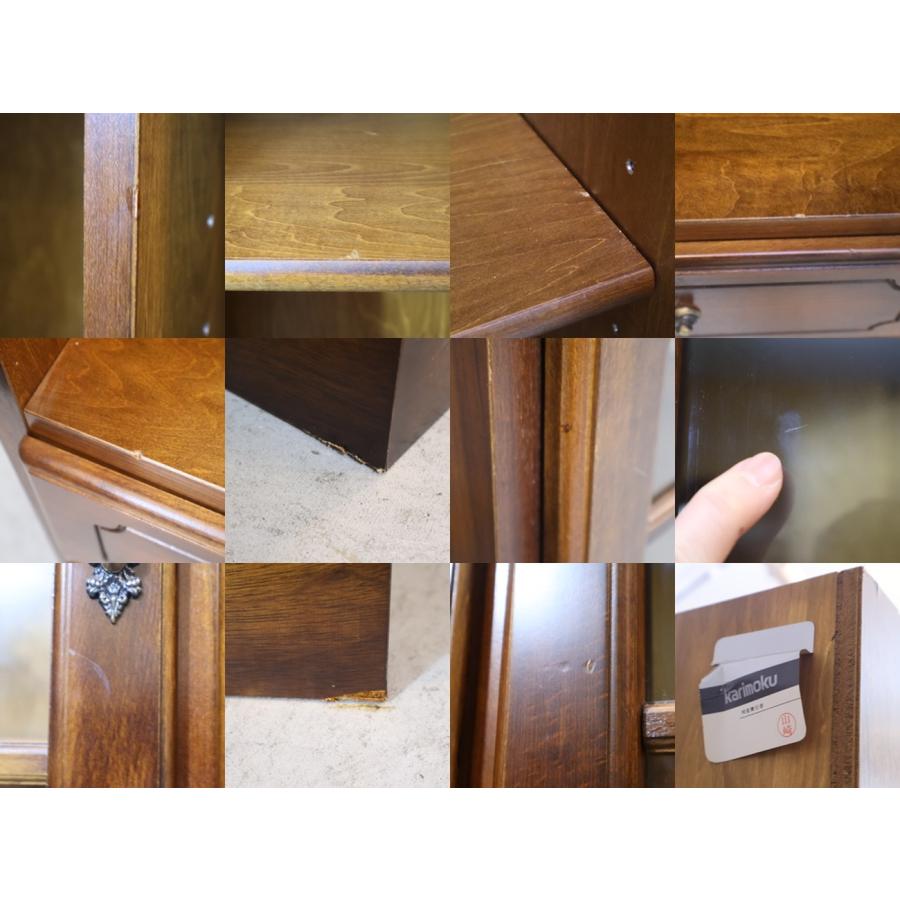 Karimoku カリモク COLONIAL コロニアル ブックキャビネット ブックケース 書棚 アンティーク調 クラシカル アメリカン ...