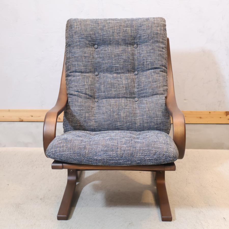 FUJI FURNITURE 冨士ファニチア Agio アージオ ウォールナット材 シングルソファ イージーチェア 北欧スタイル レトロ ハイバック FD314 : kokoelma - 通販 ...