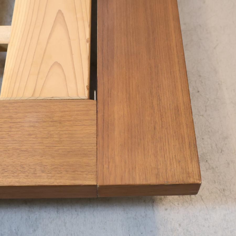 ACTUS アクタス FB2 ベッド ラダー ウォールナット材 ダブルベッドフレーム ロータイプ 寝具 シンプル 北欧スタイル ナチュラル FF505 : kokoelma - 通販 ...