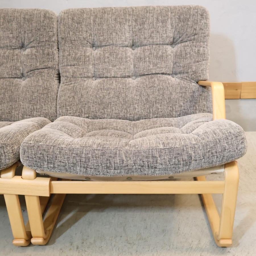 Mathsson Series TENDO 天童木工 マルガリータ 2Pイージーチェア 2人掛け Bruno ブルーノ・マットソン セパレート ナチュラル 2シーター FK321 ...