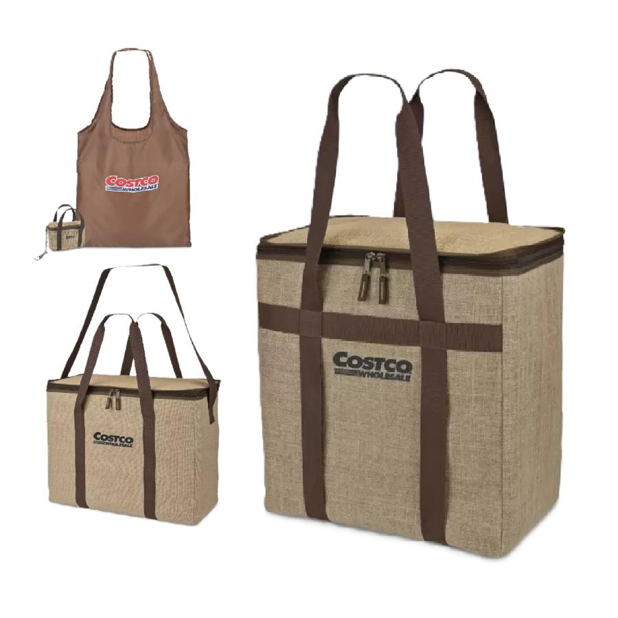 コストコ サスティナブル ジュート クーラーバッグ (60L, 45L, ポケットバッグ) : ココカラネット - 通販 - Yahoo!ショッピング