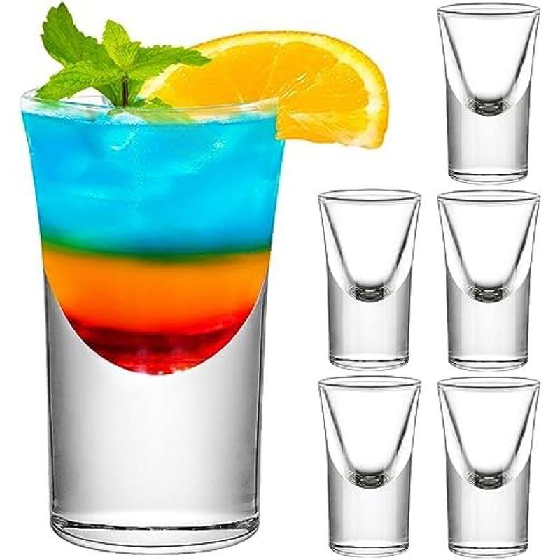 ショットグラス24個- 15ml/15cc クリアグラス、ヘビーベース ウイスキー、テキーラ、ウォッカ、リキュール、エスプレッソ : 20231119124618-00780 : ココロ屋 ...