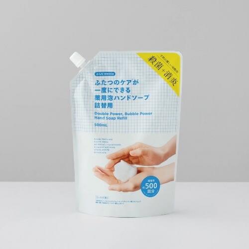 からだWelcia ふたつのケアが一度にできる薬用泡ハンドソープ つめかえ用 【500ml】 : コクミンドラッグ - 通販 - Yahoo!ショッピング