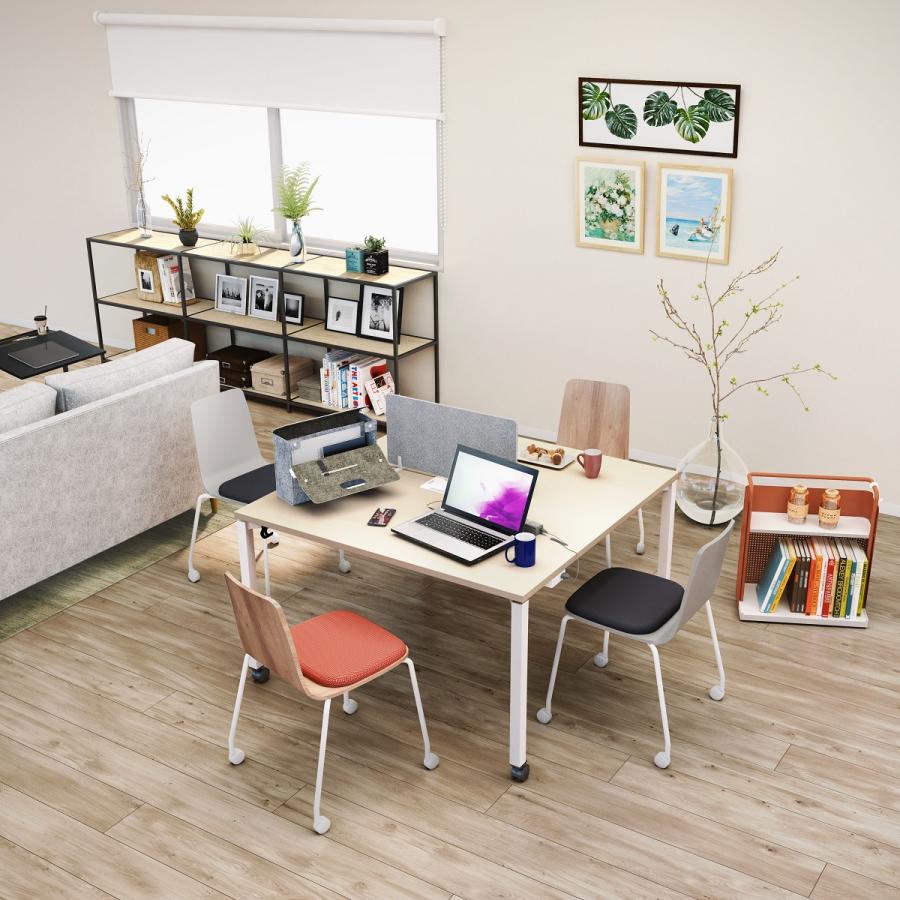 【ラクラク納品】コクヨ チェア Mycket ミケット K03-W01-MY3X2 4本脚 塗装脚 合板シート 座パッドなし ホワイト脚 :fn100908:コクヨオンラインストア Yahoo ...