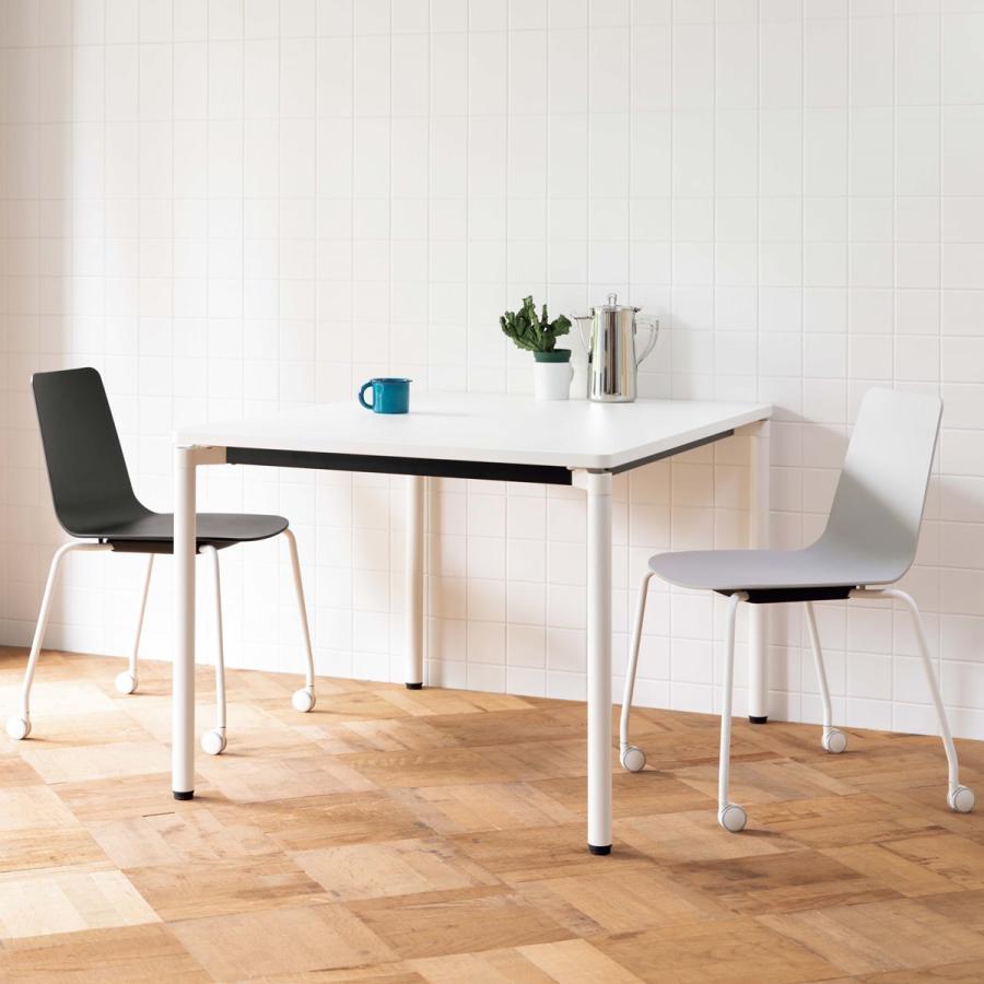 【ラクラク納品】コクヨ チェア Mycket ミケット K03-W01-MY3X2 4本脚 塗装脚 合板シート 座パッドなし ホワイト脚 :fn100908:コクヨオンラインストア Yahoo ...