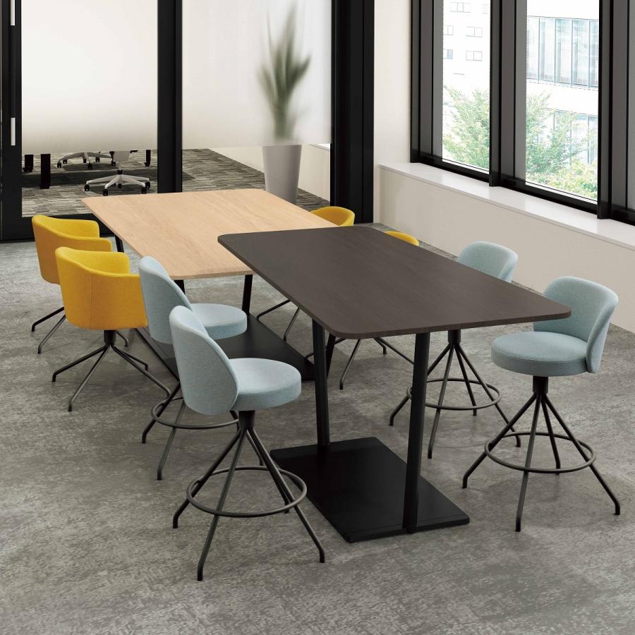 【ラクラク納品】 コクヨ ミーティングチェア COODE コーデ K04-B628SC 固定脚（背座回転） 張りぐるみタイプ ブラック塗装脚 背座同色 : fn102402 : コクヨ ...