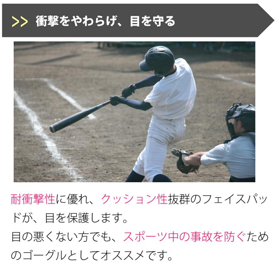 【1年間レンズ保証あり】ZETT ゼット ZT-301 度付き 度あり 野球 ゴーグル スポーツ メガネ 子供 ジュニア キッズ 男 女 軽量 近視 遠視 乱視 度なし 伊達 : メガネ ...