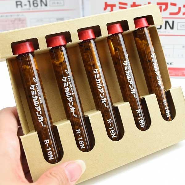 日本デコラックス R-16N ケミカルアンカー 100本 : あかばね金物 - 通販 - Yahoo!ショッピング