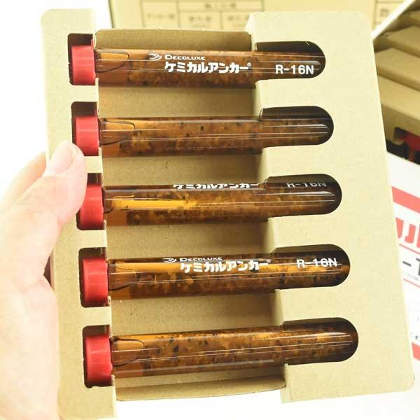 日本デコラックス R-16N ケミカルアンカー 100本 : あかばね金物 - 通販 - Yahoo!ショッピング