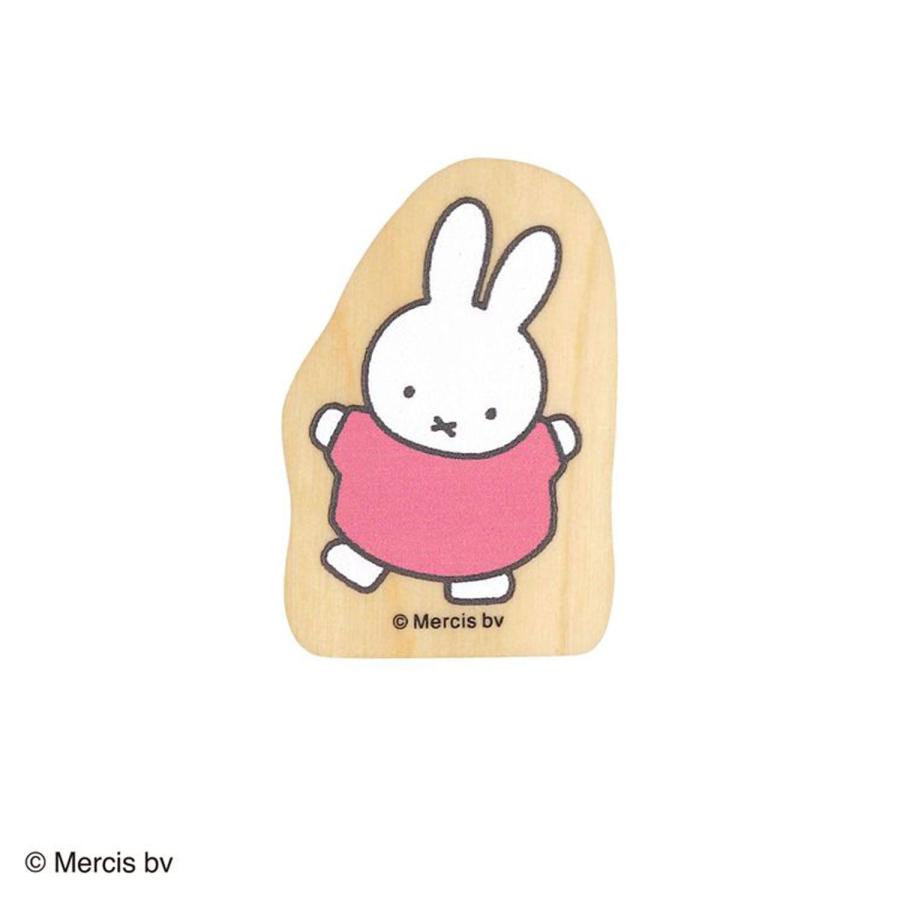 SNOOPY こどものかお ブルーナ ウッドピーススタンプ ミッフィー 009 2011-009 赤いワンピース : こまもの本舗 Yahoo!店 - 通販 - Yahoo!ショッピング