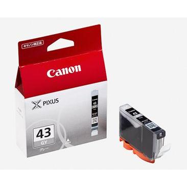 キヤノン キヤノン(CANON) 純正インク BCI-43 インクカートリッジ グレー BCI-43GY PIXUS PRO-100S PRO-100 : こまもの本舗 Yahoo!店 ...