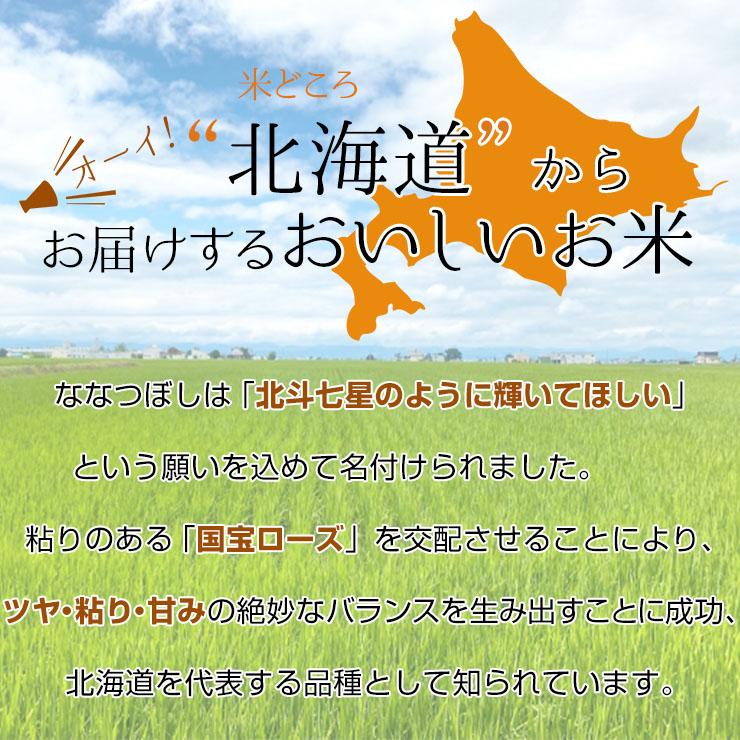 北海道産 ななつぼし 10kg 無洗米（5kgx2個セット） 送料無料 米 国産米 精米 北海道米 ナナツボシ : 讃岐うどんの小松屋麺BOX - 通販 - Yahoo!ショッピング