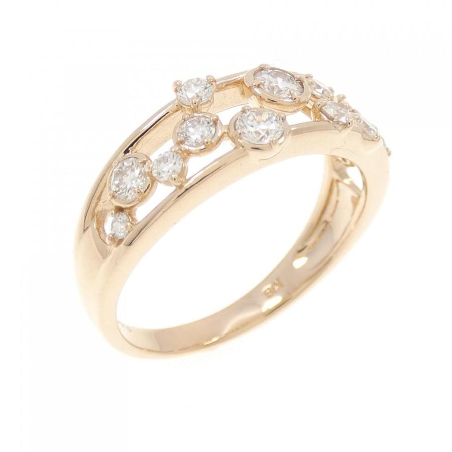 K18PG ダイヤモンド リング 0.54CT : KOMEHYO ONLINESTORE Yahoo!店 - 通販 - Yahoo!ショッピング
