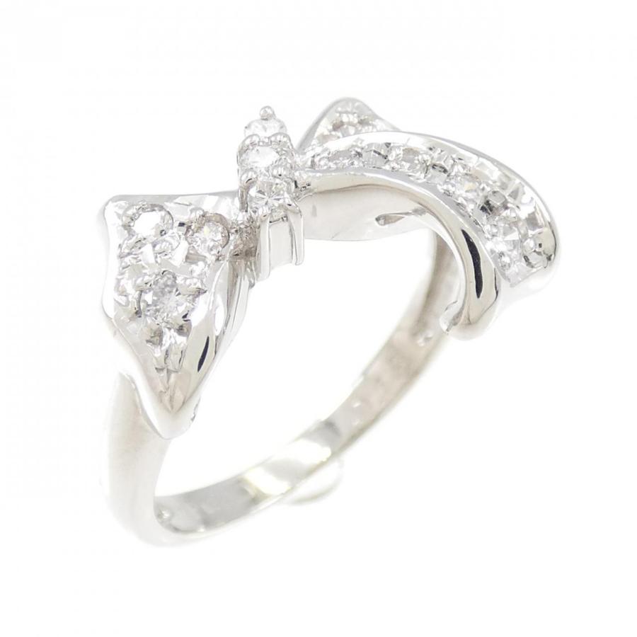PT リボン ダイヤモンド リング 0.15CT : KOMEHYO ONLINESTORE Yahoo!店 - 通販 - Yahoo!ショッピング