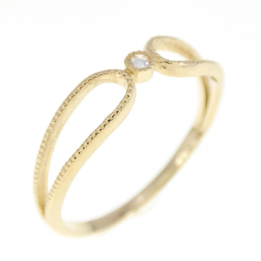 K18YG ダイヤモンド リング : KOMEHYO ONLINESTORE Yahoo!店 - 通販 - Yahoo!ショッピング