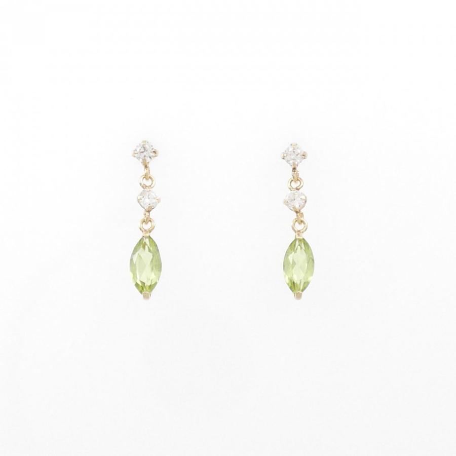 K10YG ペリドット ピアス : KOMEHYO ONLINESTORE Yahoo!店 - 通販 - Yahoo!ショッピング
