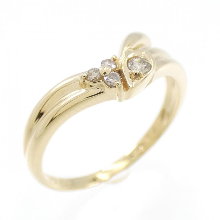 K18YG ダイヤモンド リング 0.06CT : KOMEHYO ONLINESTORE Yahoo!店 - 通販 - Yahoo!ショッピング