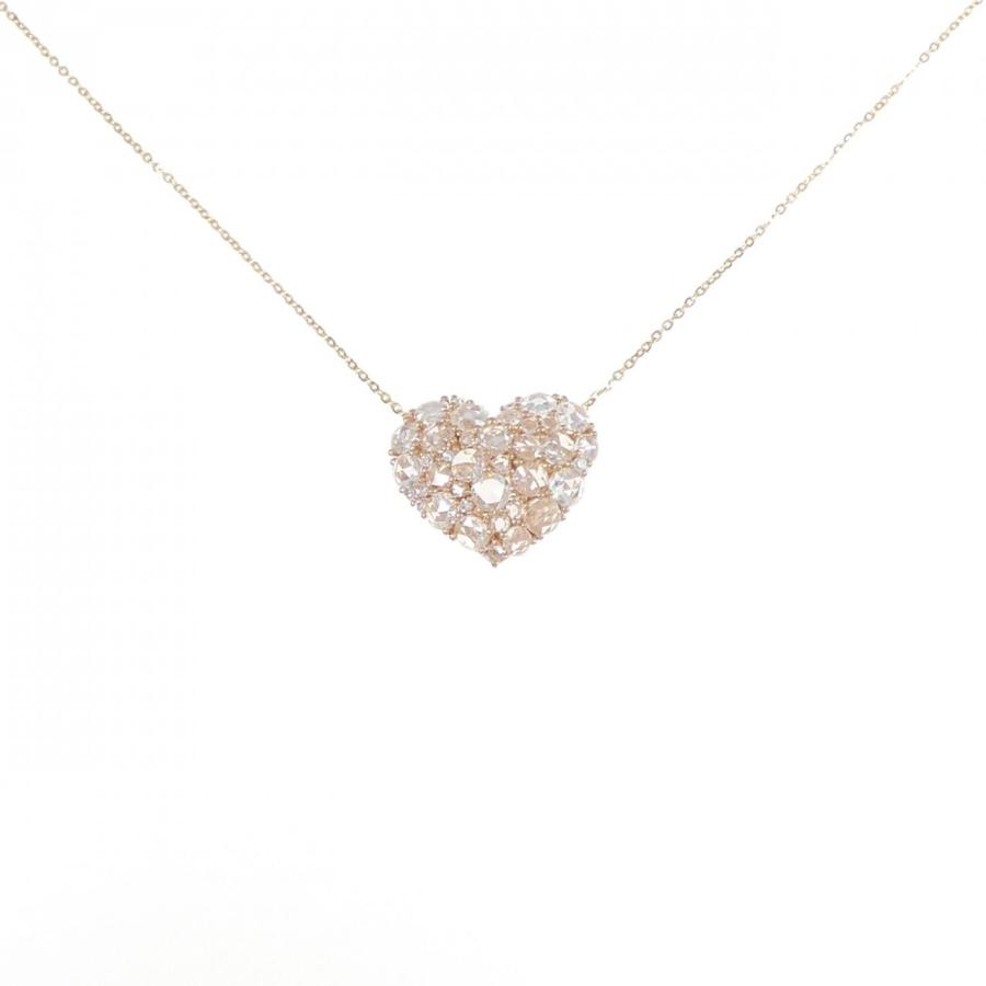 K18PG ハート パヴェ ダイヤモンド ネックレス 1.70CT : KOMEHYO ONLINESTORE Yahoo!店 - 通販 - Yahoo!ショッピング