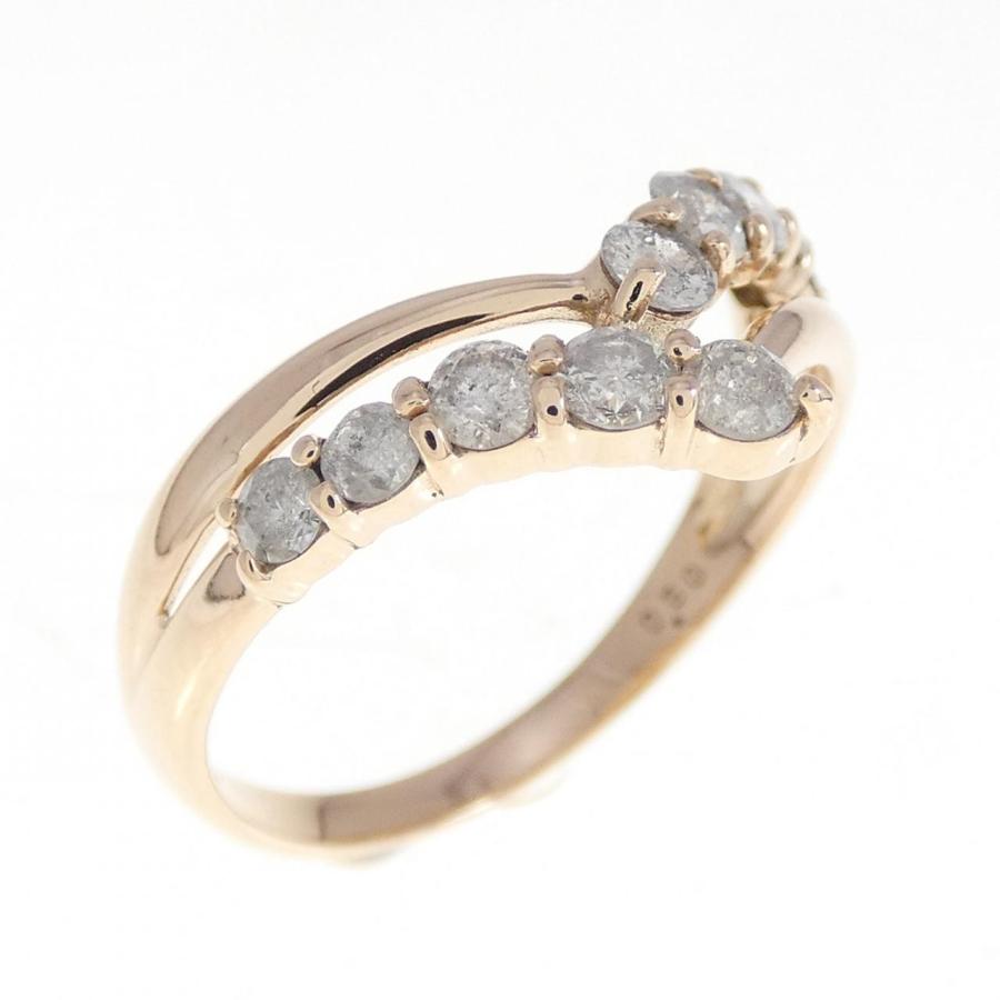 K10PG ダイヤモンド リング 0.50CT : KOMEHYO ONLINESTORE Yahoo!店 - 通販 - Yahoo!ショッピング