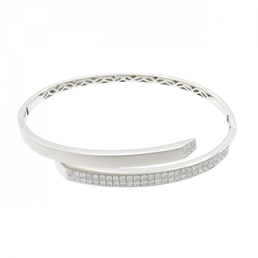 K18WG ダイヤモンド バングル 0.78CT : KOMEHYO ONLINESTORE Yahoo!店 - 通販 - Yahoo!ショッピング
