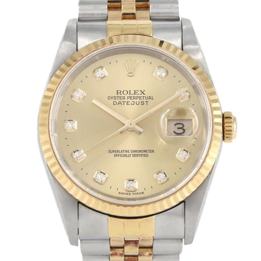 ロレックス デイトジャスト 16233G SSxYG 自動巻 K番 : 270-003-984-5730 : KOMEHYO ONLINESTORE Yahoo!店 - 通販 - Yahoo ...