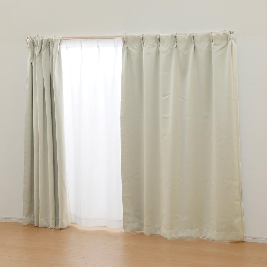 カーテン ブリンク 遮光1級 ライトグレー 100×178cm 4枚組セット : 4548654880181 : コメリドットコム - 通販 - Yahoo!ショッピング