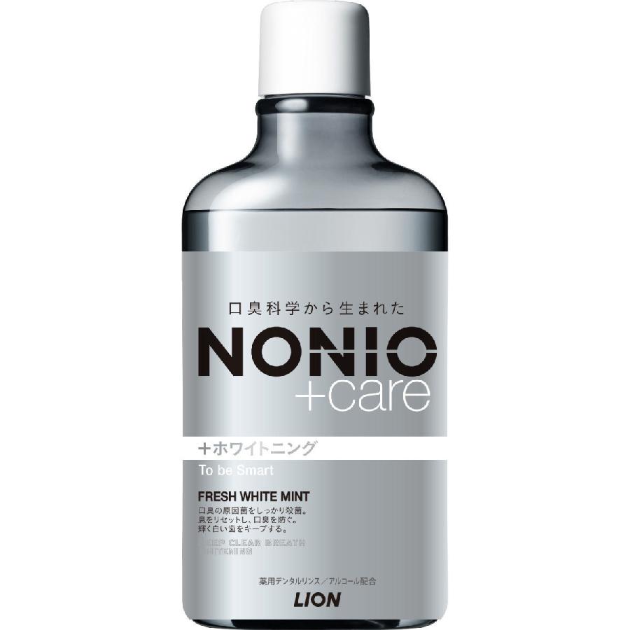 NONIO ライオン NONIO（ノニオ） ＋ホワイトニング デンタルリンス 600mL : コメリドットコム - 通販 - Yahoo!ショッピング