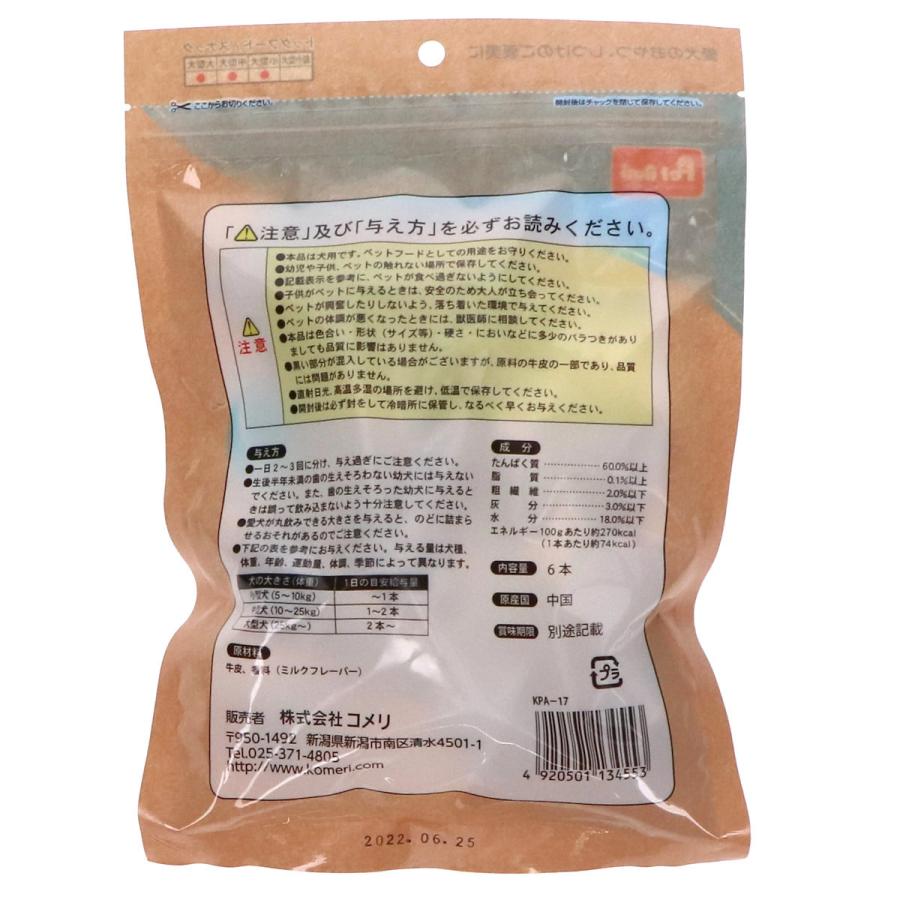 Petami 骨型ガム ミルク風味 M 6本入り : コメリドットコム - 通販 - Yahoo!ショッピング