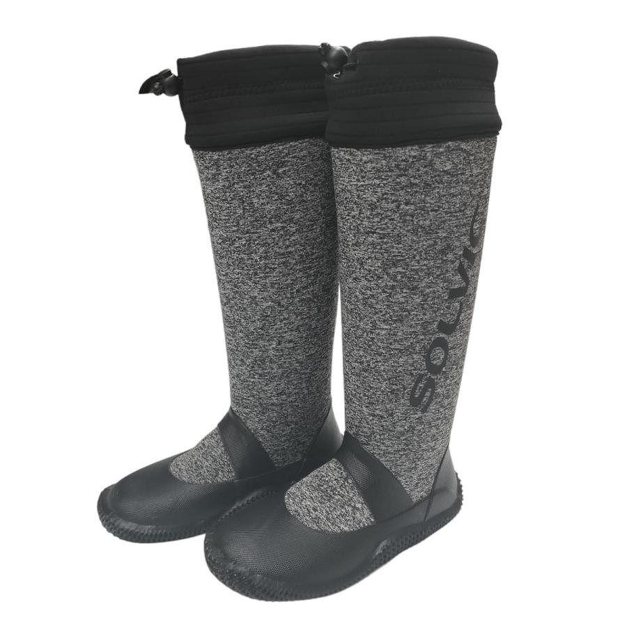 SOLVIC（ソルビック） ネオフィットブーツ 完全防水 ブラック L 25．5〜26cm : 4920501381247 : コメリドットコム - 通販 - Yahoo!ショッピング