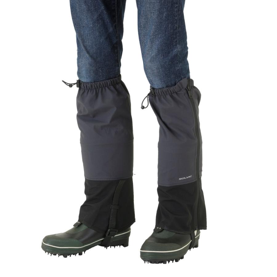 SOLVIC 防水レッグゲイター ブラック : コメリドットコム - 通販 - Yahoo!ショッピング