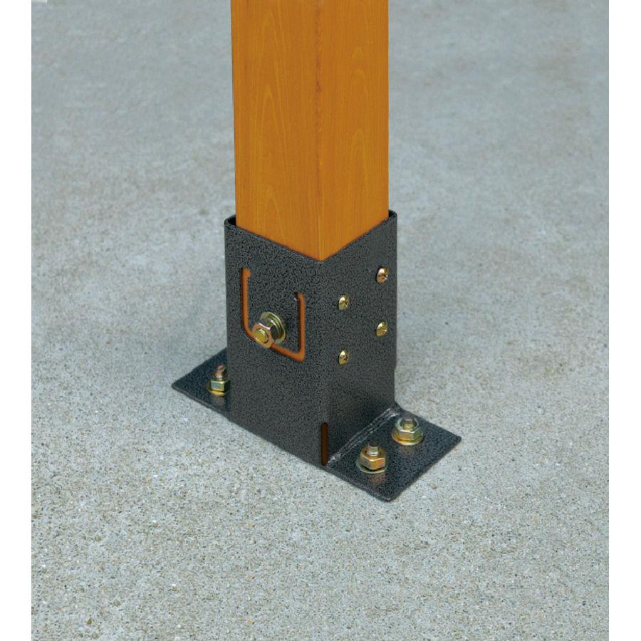 ラティス柱固定金具 ベースプレート KM−2271 : コメリドットコム - 通販 - Yahoo!ショッピング