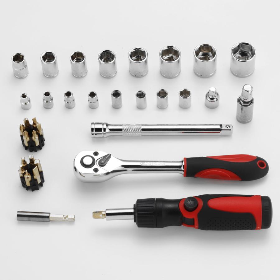 K＋GEAR 収納ケース付ソケットレンチセット 35個セット : コメリドットコム - 通販 - Yahoo!ショッピング