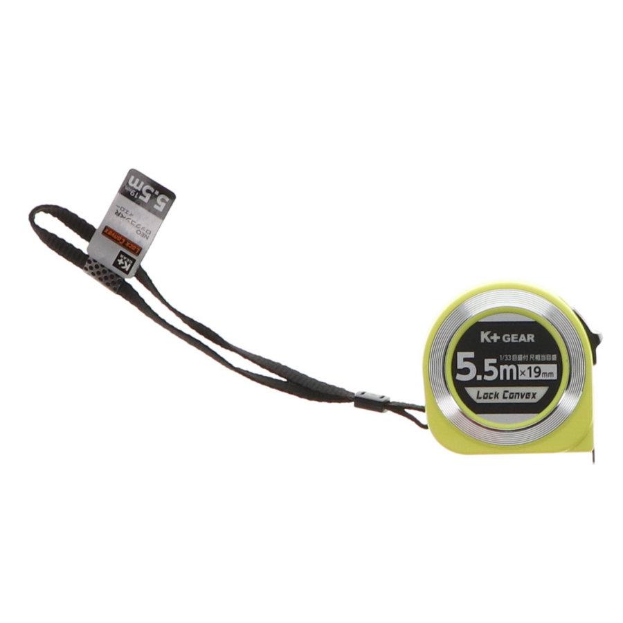 K＋GEAR NEOロックコンベ 尺 JIS1級 19mm×5．5m イエロー : コメリドットコム - 通販 - Yahoo!ショッピング