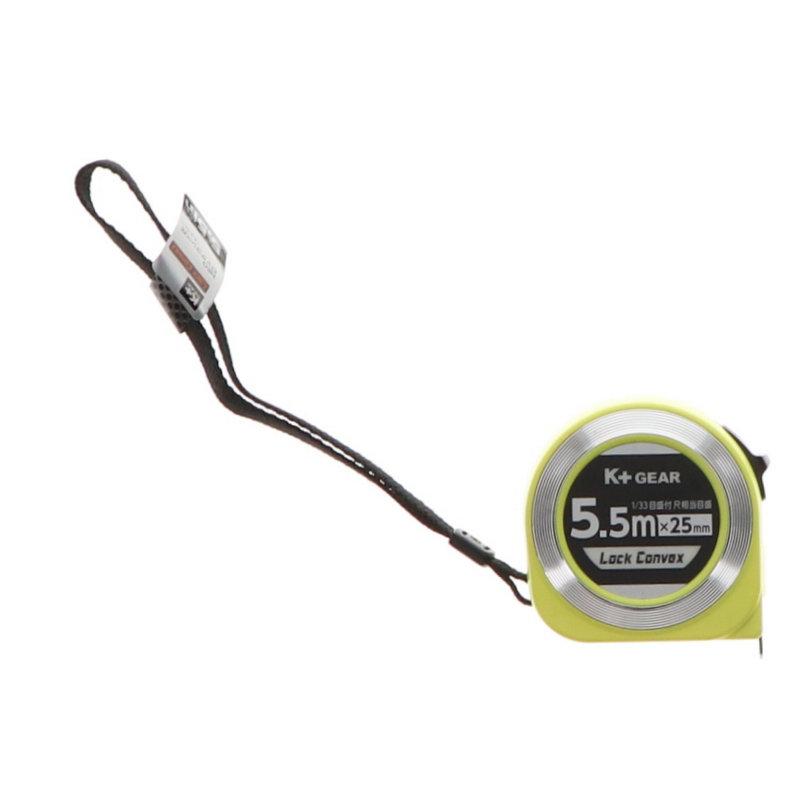 K＋GEAR NEOロックコンベ 尺 JIS1級 25mm×5．5m イエロー : コメリドットコム - 通販 - Yahoo!ショッピング