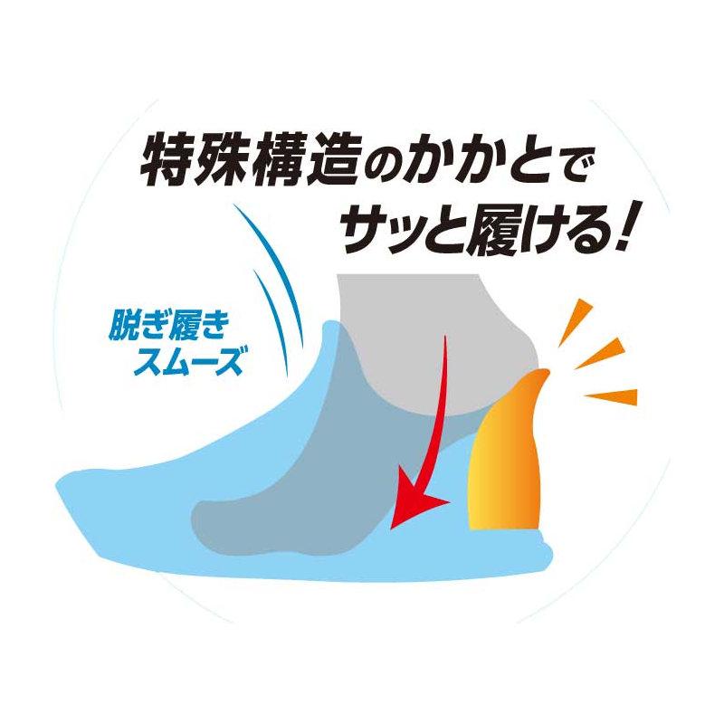 SOLVIC（ソルビック） クイックスリッポンコンフォートスニーカー ブラック S : コメリドットコム - 通販 - Yahoo!ショッピング