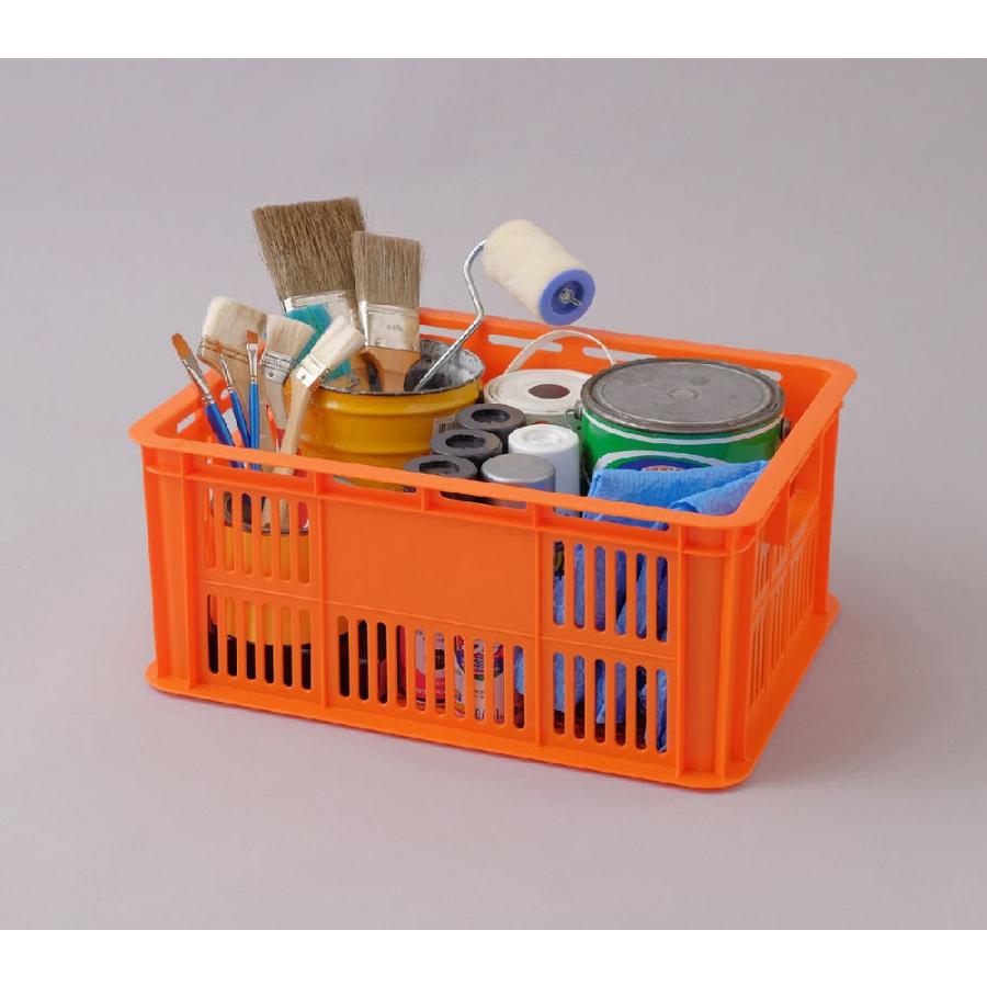 バスケットコンテナ BSC−34L オレンジ : コメリドットコム - 通販 - Yahoo!ショッピング