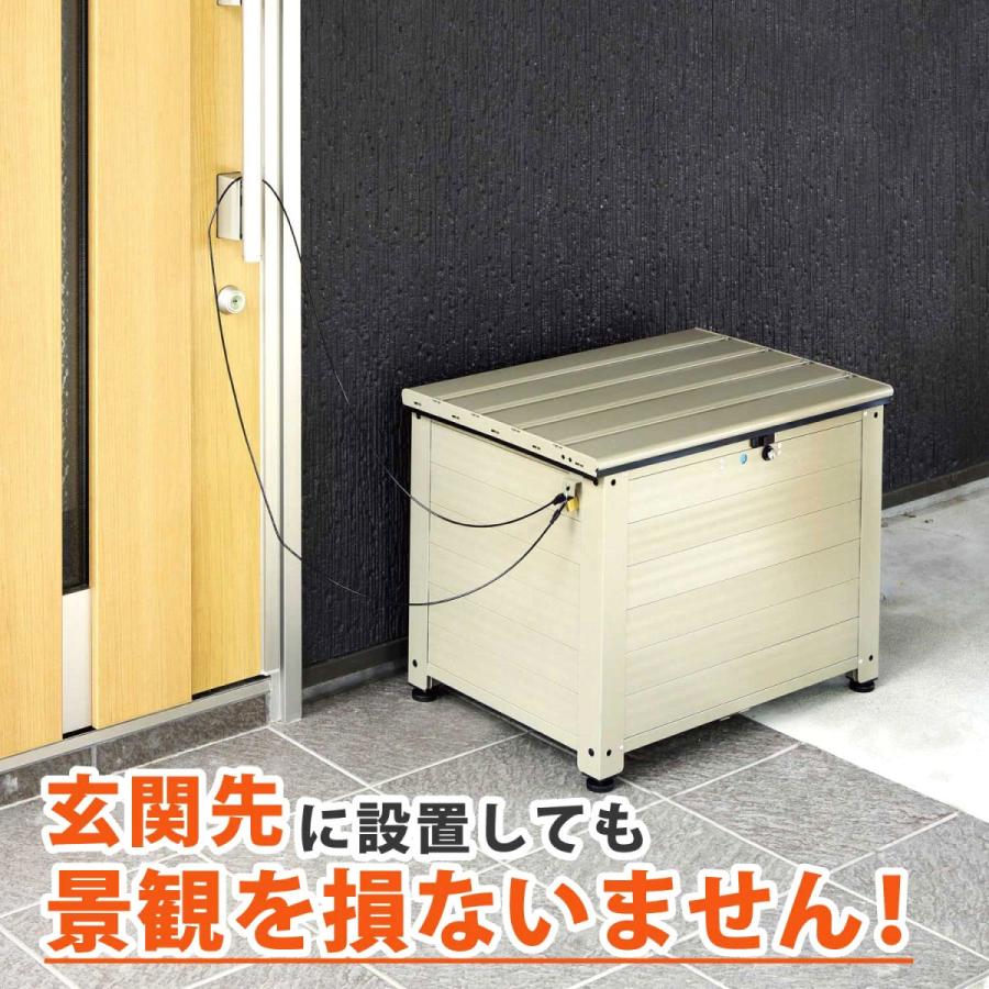 アルミベンチ型 宅配ボックス「レシーボ」TRA−64（TGY） : コメリドットコム - 通販 - Yahoo!ショッピング