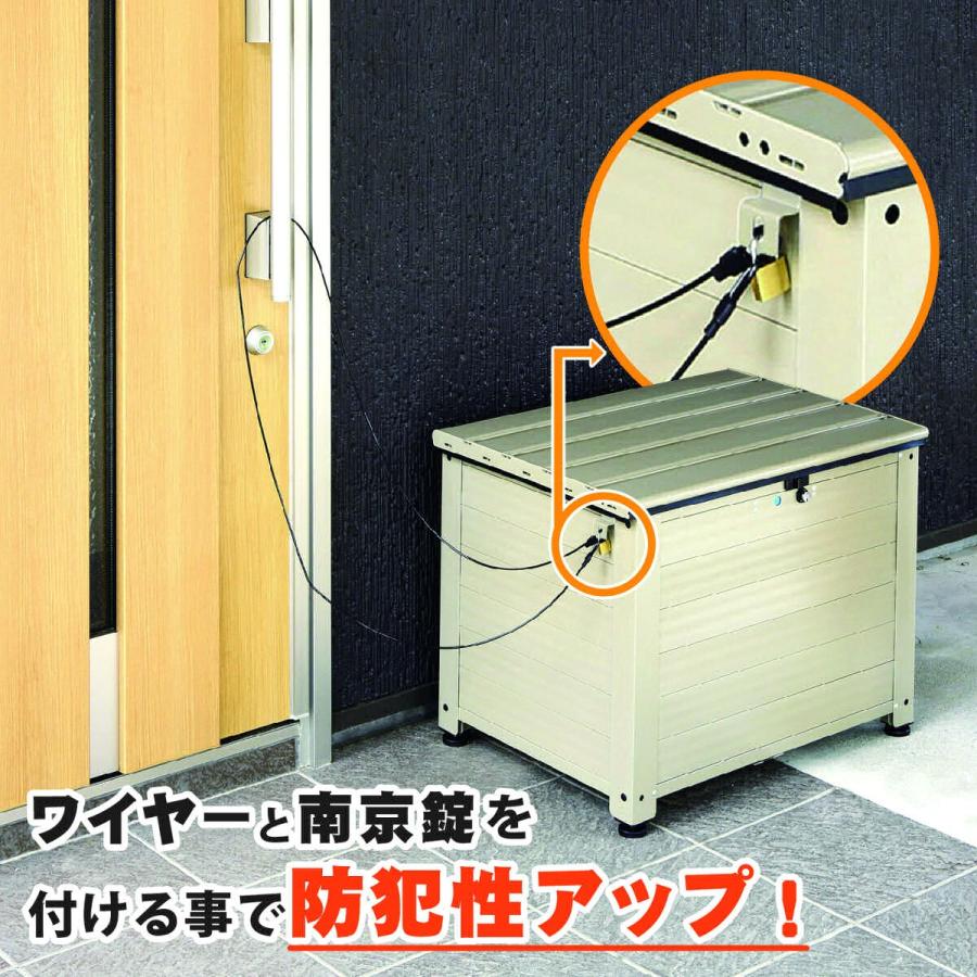 アルミベンチ型 宅配ボックス「レシーボ」TRA−64（TGY） : コメリドットコム - 通販 - Yahoo!ショッピング