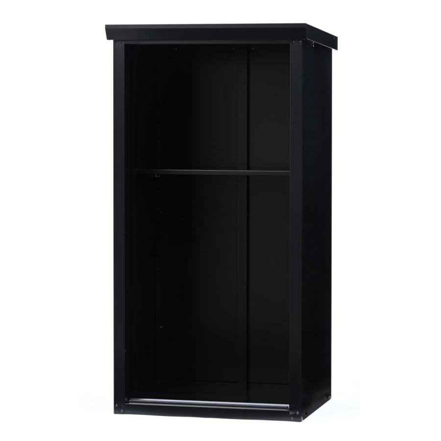 GREEN LIFE グリーンライフ 収納庫 ダシーレ ブラック＆アッシュグレー SRM−0918（BK＆AGY） : コメリドットコム - 通販 - Yahoo!ショッピング